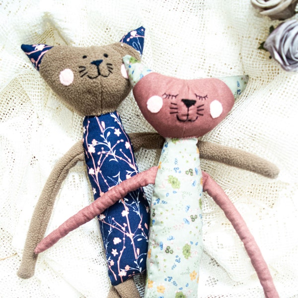Rag Doll Cat Pattern - Etsy