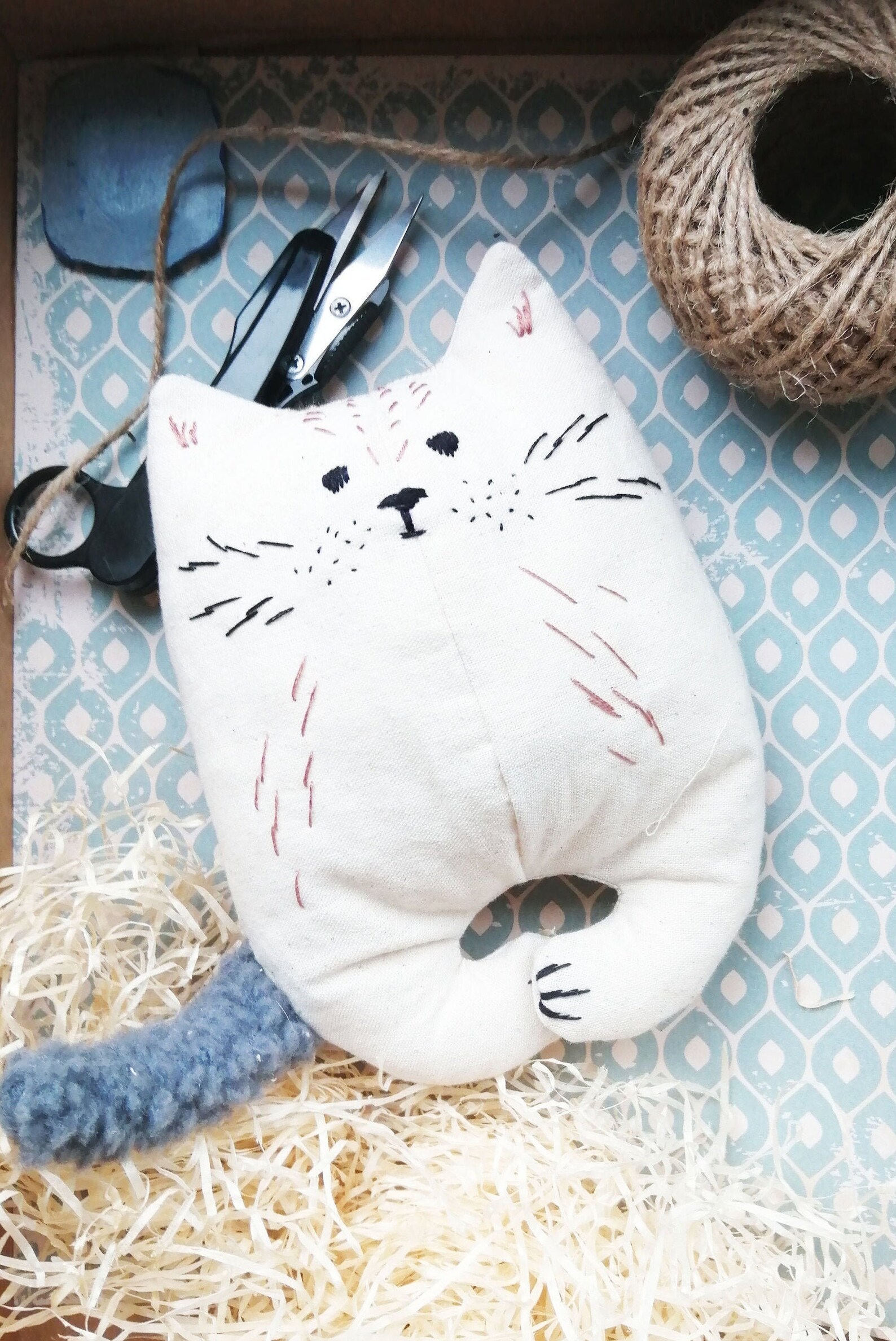 PDF Sewing Pattern and Detailed Instructions, Cat Sewing Pattern ...