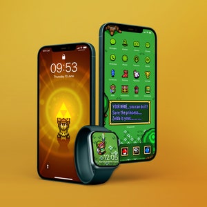 Legend of Zelda: A Link to the Past | PREMIUM, PERSONALISED Ios Theme ...