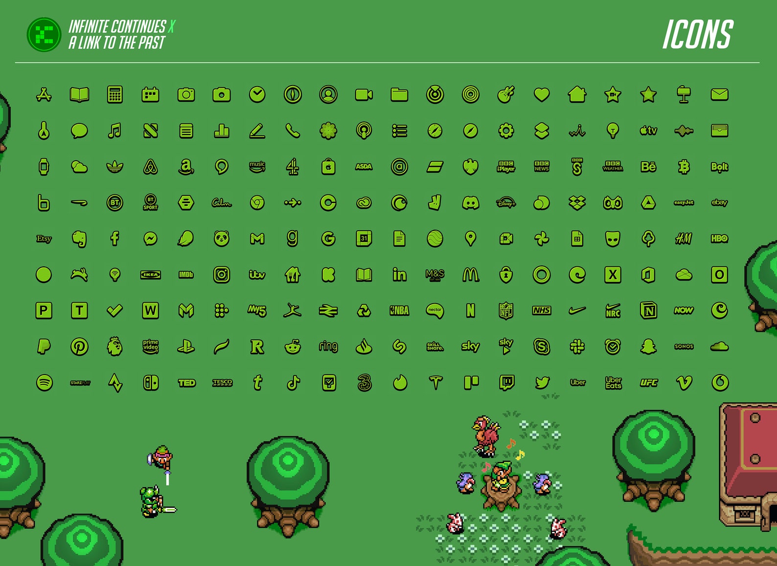 Legend of Zelda: A Link to the Past | PREMIUM, PERSONALISED Ios Theme ...