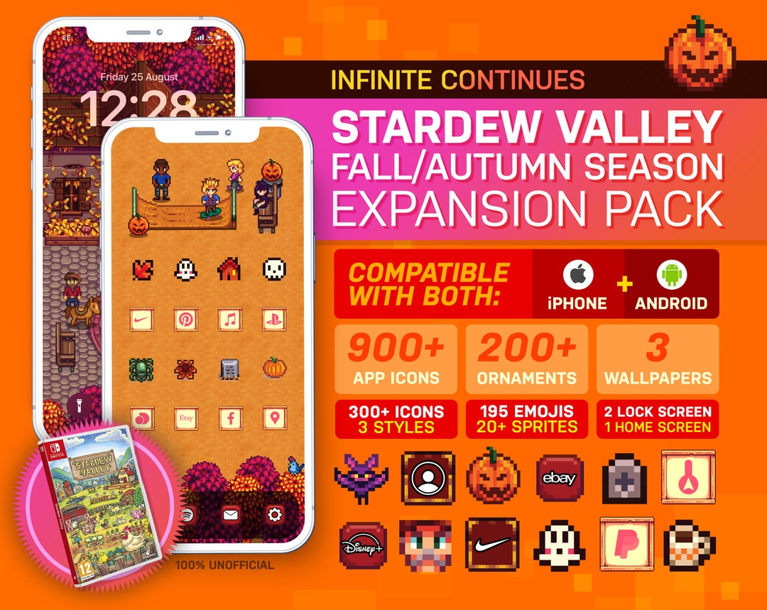 Stardew Valley Fall/autumn Season Expansion Pack Classic - Etsy
