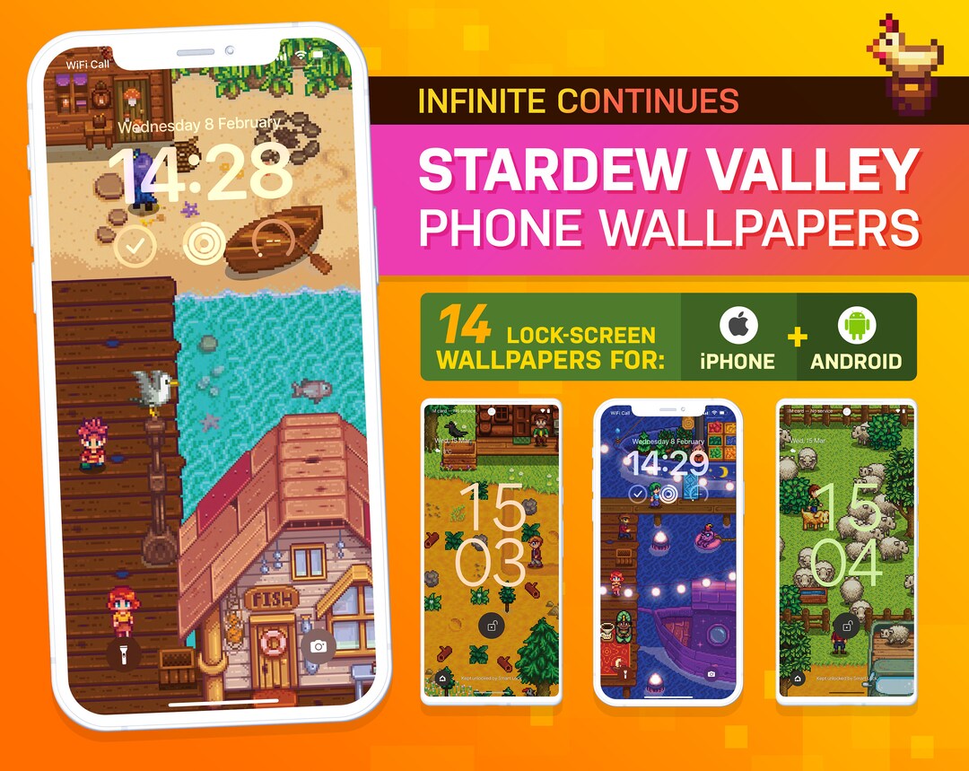 Stardew Valley Custom Phone Wallpapers Ios & Android - Etsy