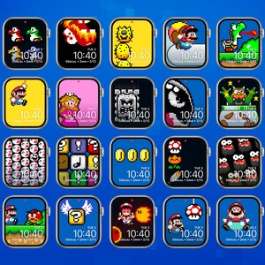 Super Mario World | PREMIUM BUNDLE Ios Theme Pack/apple Watch ...
