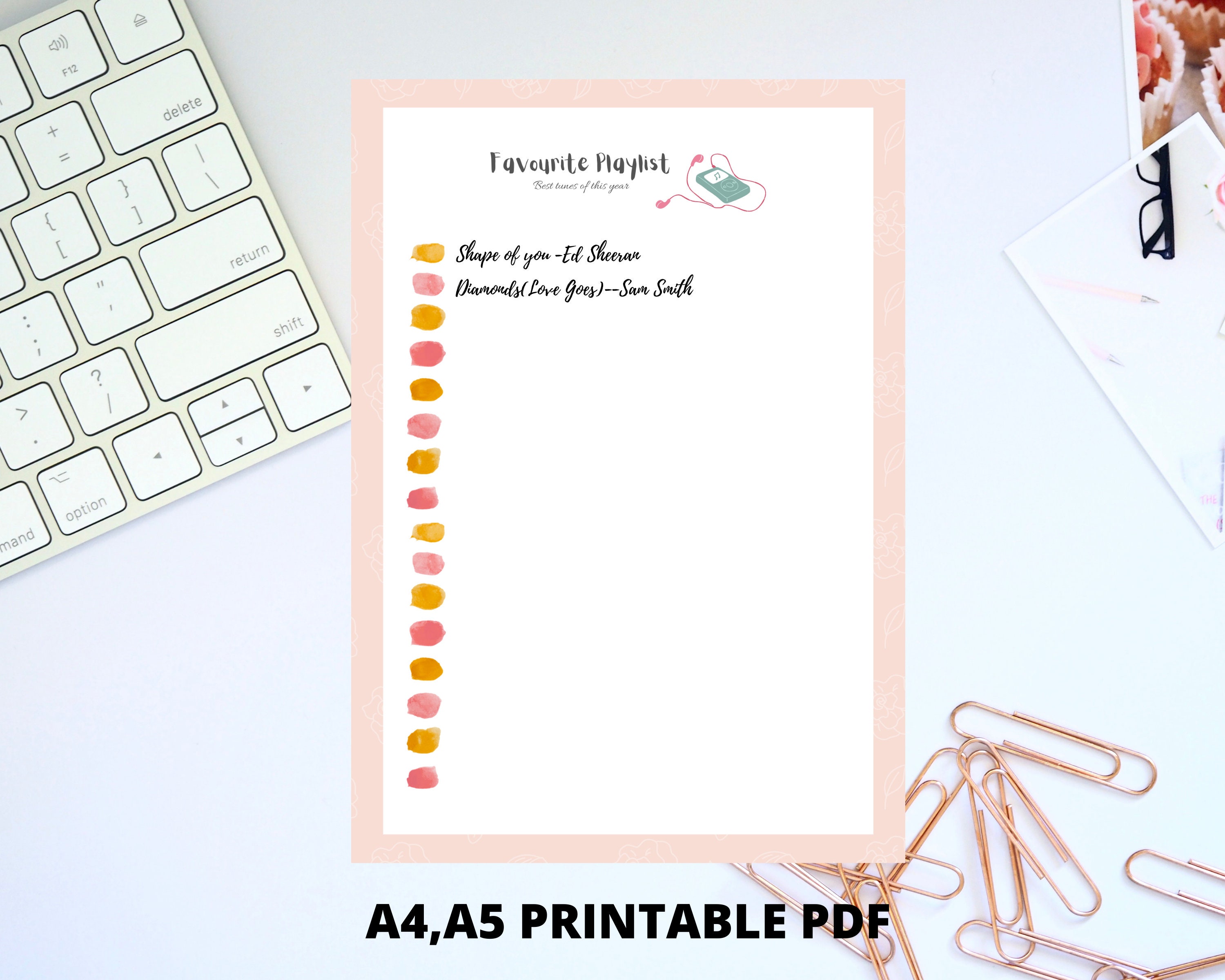 Planner Printable Additions - Etsy