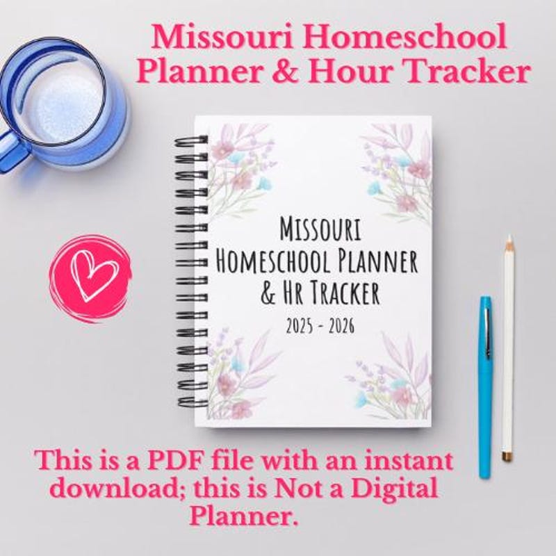 Homeschool Planner - Etsy