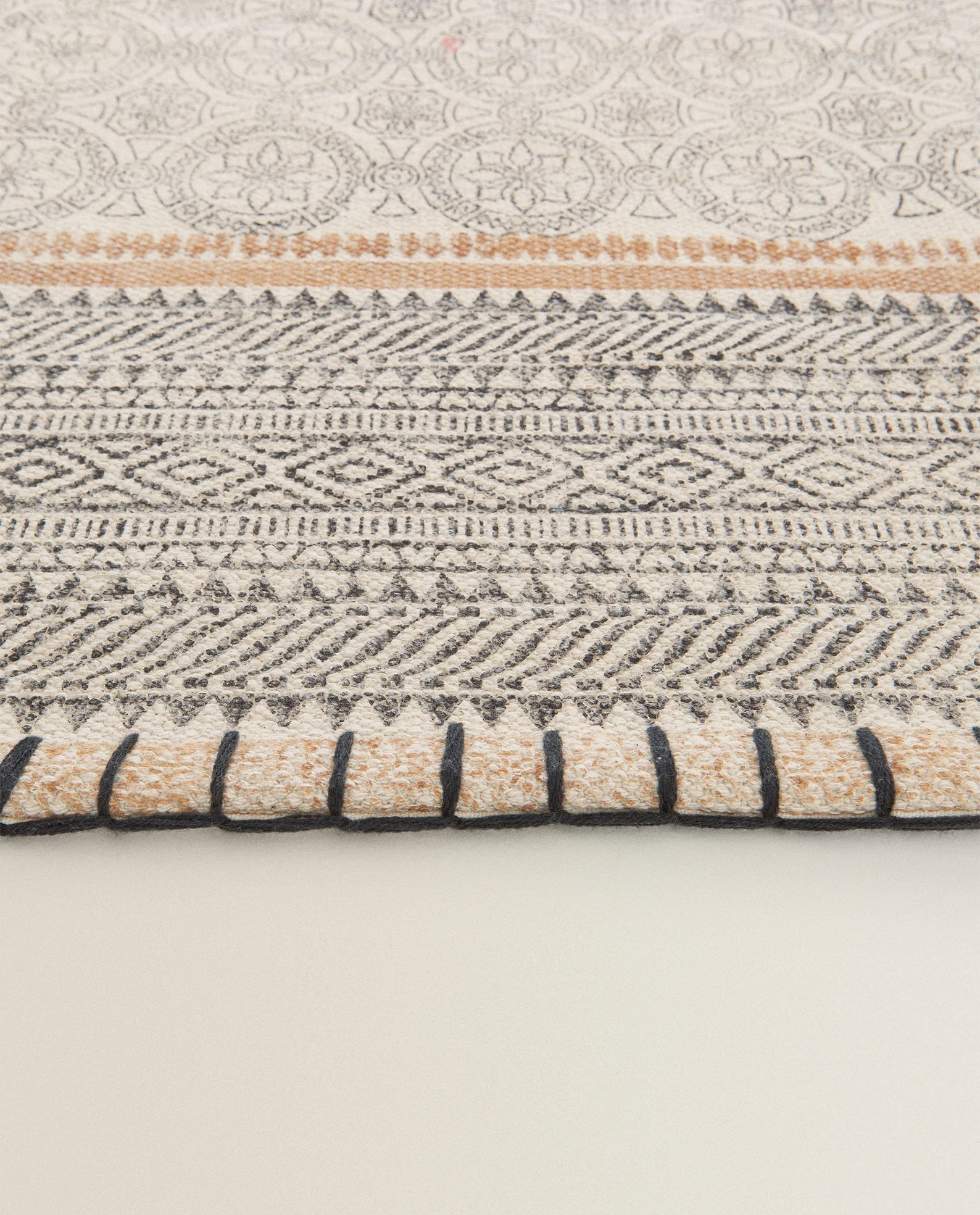 Cotton Printed Rug Size 5x8 Feet, 60x96 Inches, 150x240 Cms Handmade ...