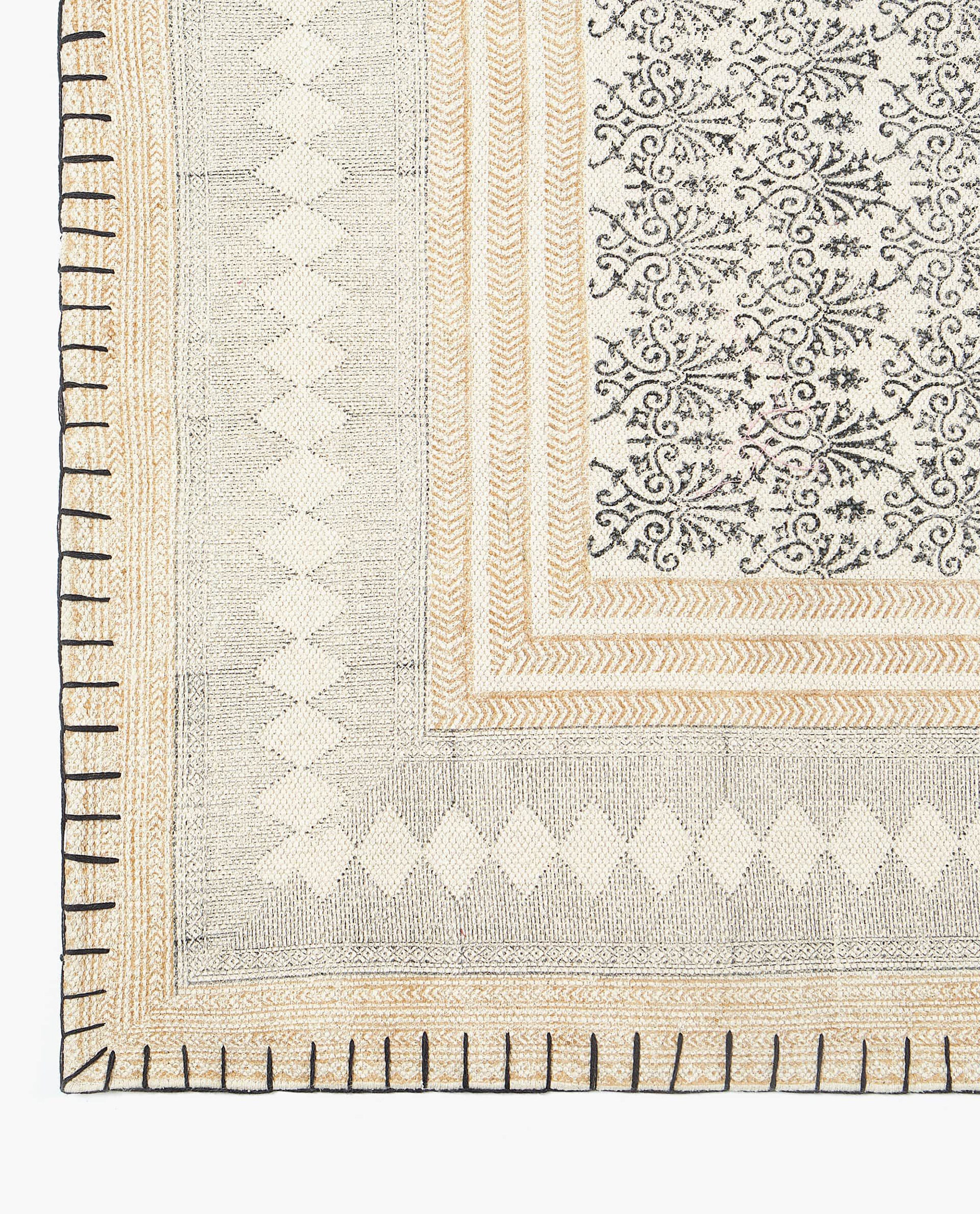 Square Cotton Rug 4x4 Feet / 5x5 Feet /6x6 Feet / 7x7 Feet / 8x8 Feet ...