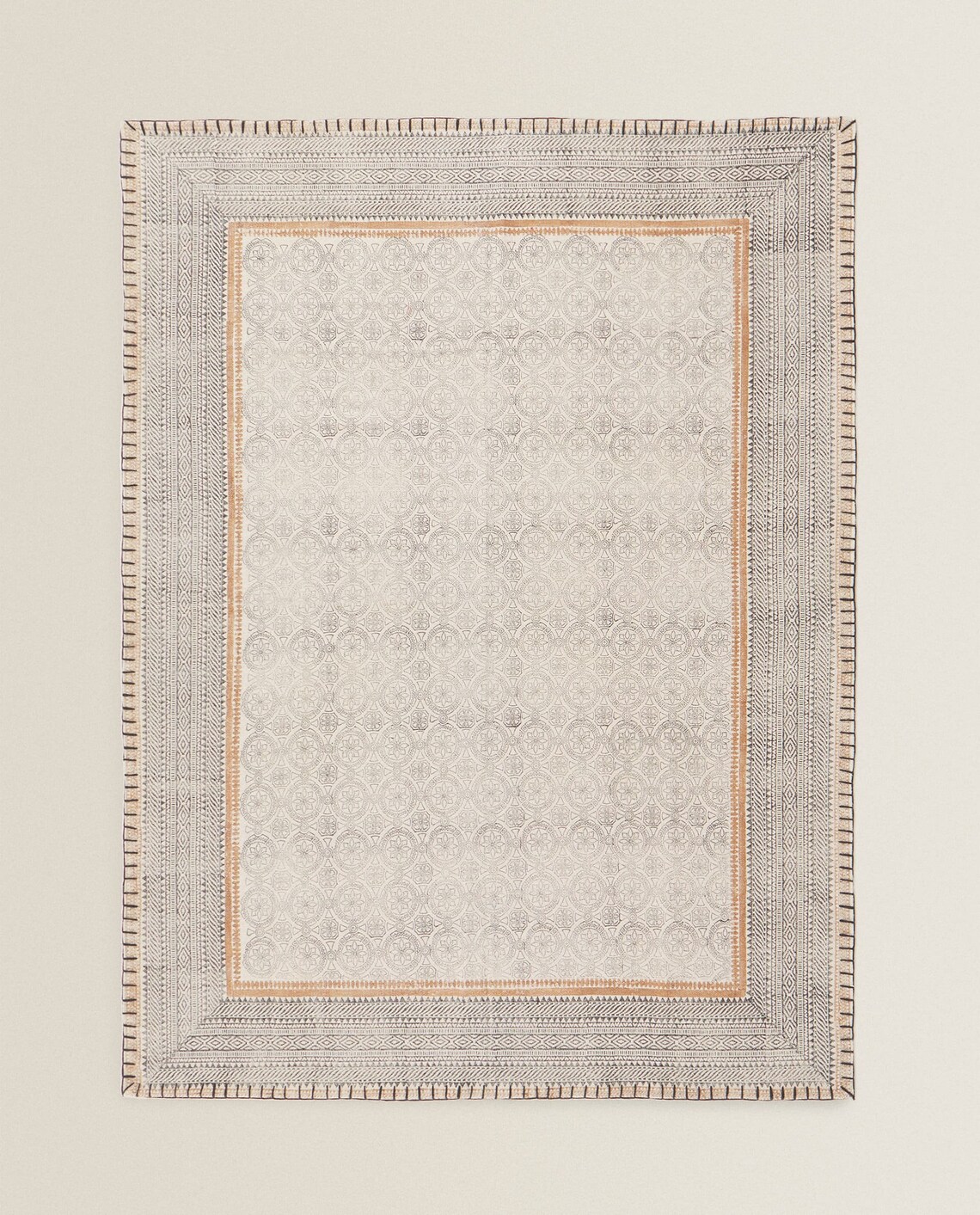 Cotton Printed Rug Size 5x8 Feet, 60x96 Inches, 150x240 Cms Handmade ...