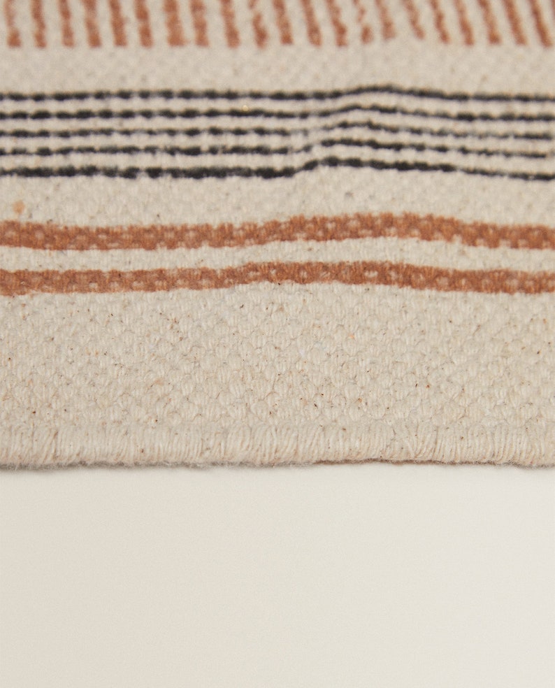 Handmade Rugs Area Rug 3x5 Feet Size Cotton Rug Office Rug - Etsy