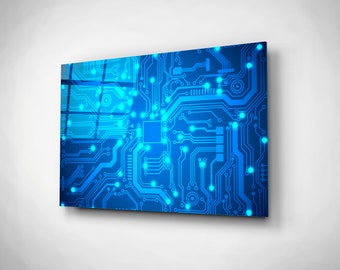 Circuit Board Art | Etsy