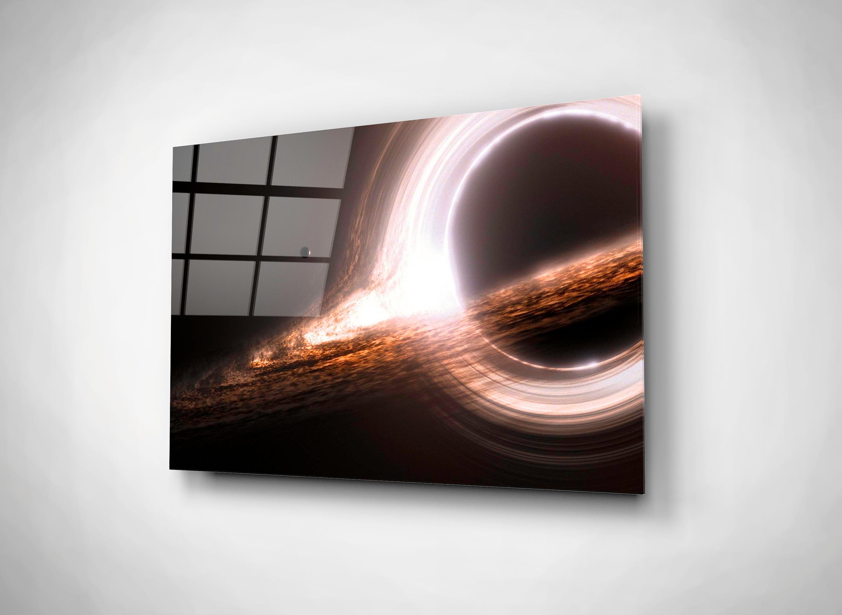 Real Black Hole Nasa Painting
