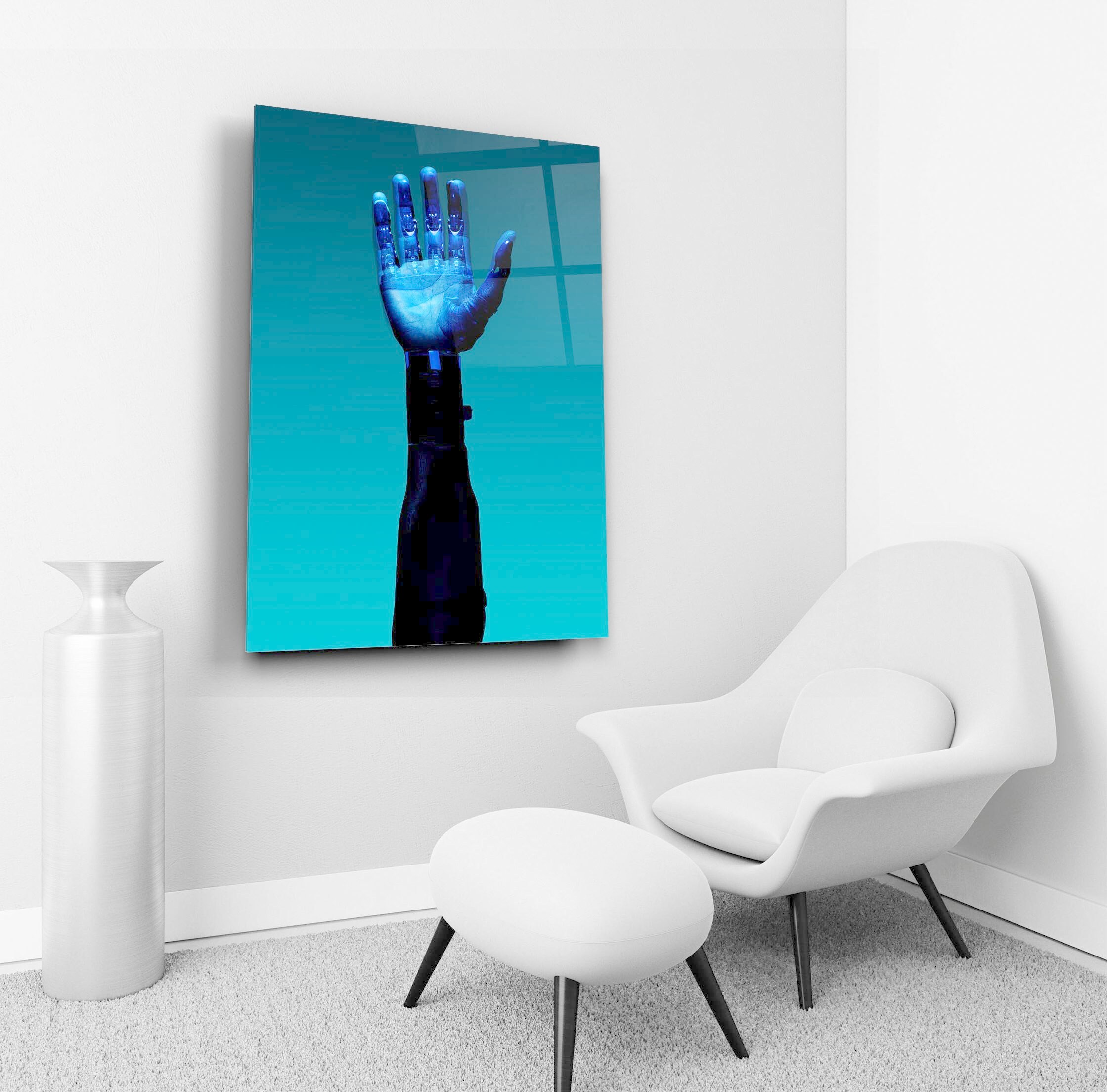 Robotic Hand Wall Art Robotics Gift Artificial Hand - Etsy