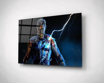 Thor Glass Wall Art - Etsy