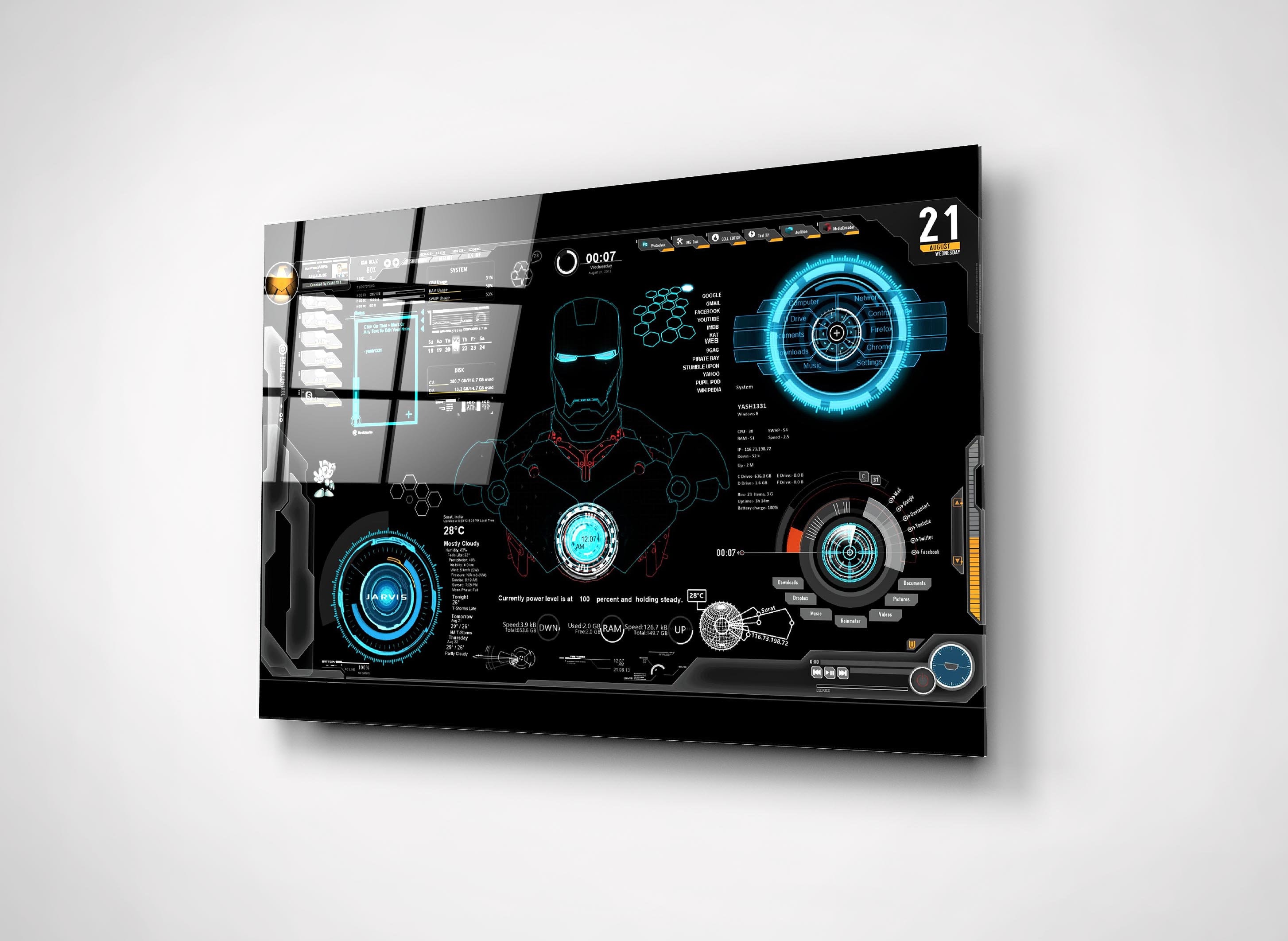Jarvis Iron Man Computer