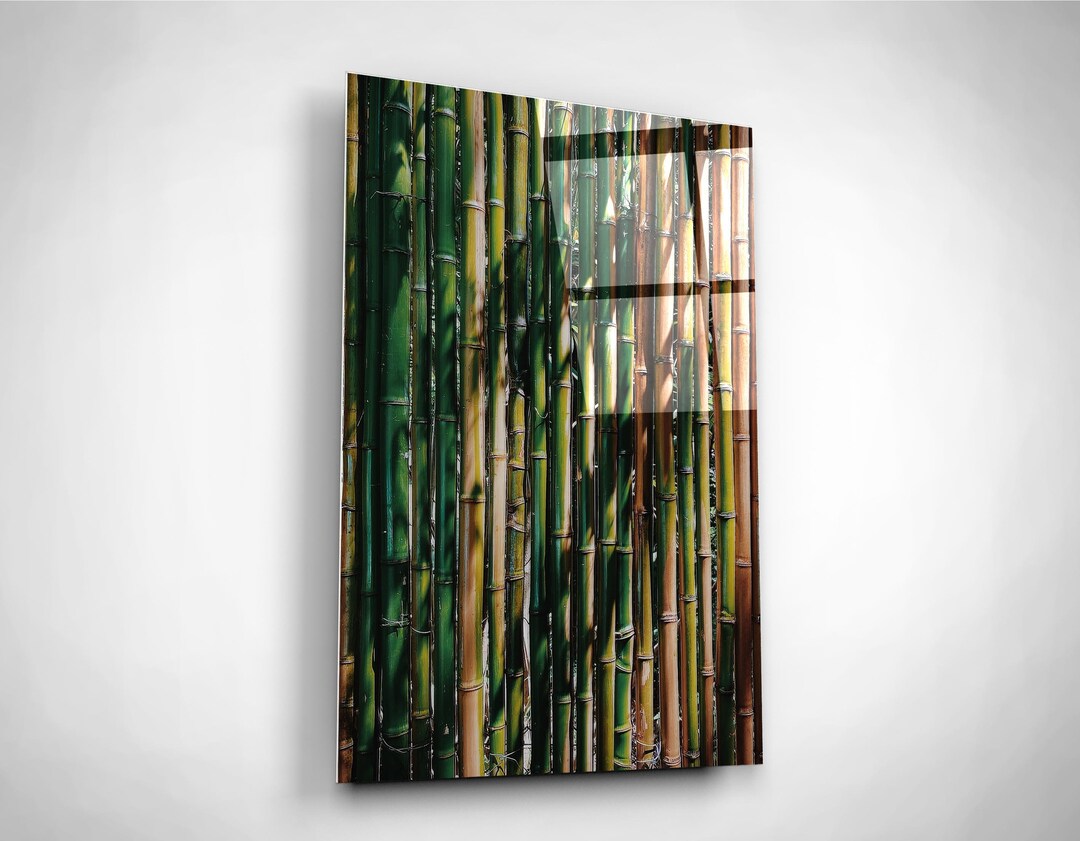 Bamboo Forest Wall Art Asian Culture Decor Japanese Nature - Etsy