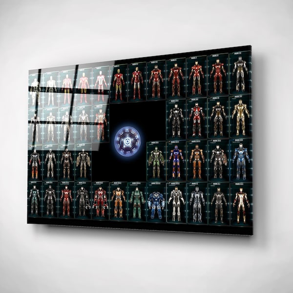 Iron Man Wall Art - Etsy