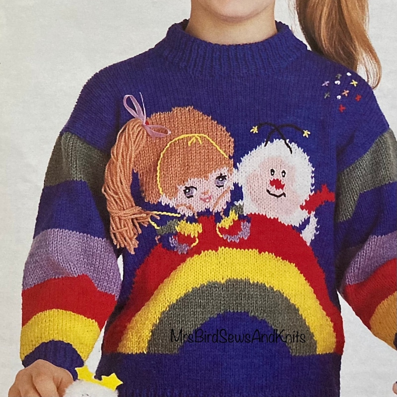 Rainbow Brite Pattern - Etsy