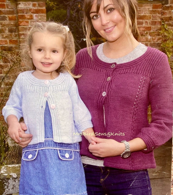 Swing Cardigan Knitting Pattern Simone Chunky Cardigan Knitting