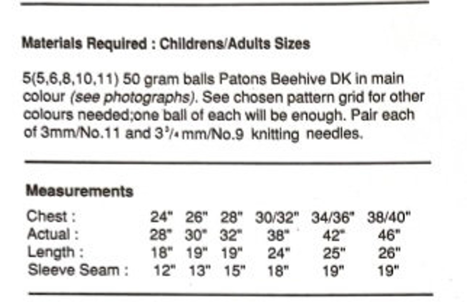 Vintage Dennis the Menace Knitting Pattern: Child & Adult Sweaters (PDF ...