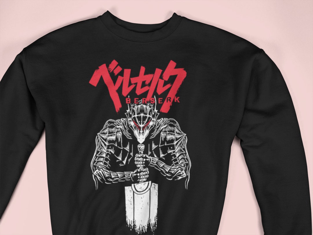 Guts Full Armor Anime Unisex Sweatshirt for Anime and Manga Lovers - Etsy