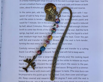 Travel Bookmark Beaded, Adventure, around the World, Teacher Gift, Book ...