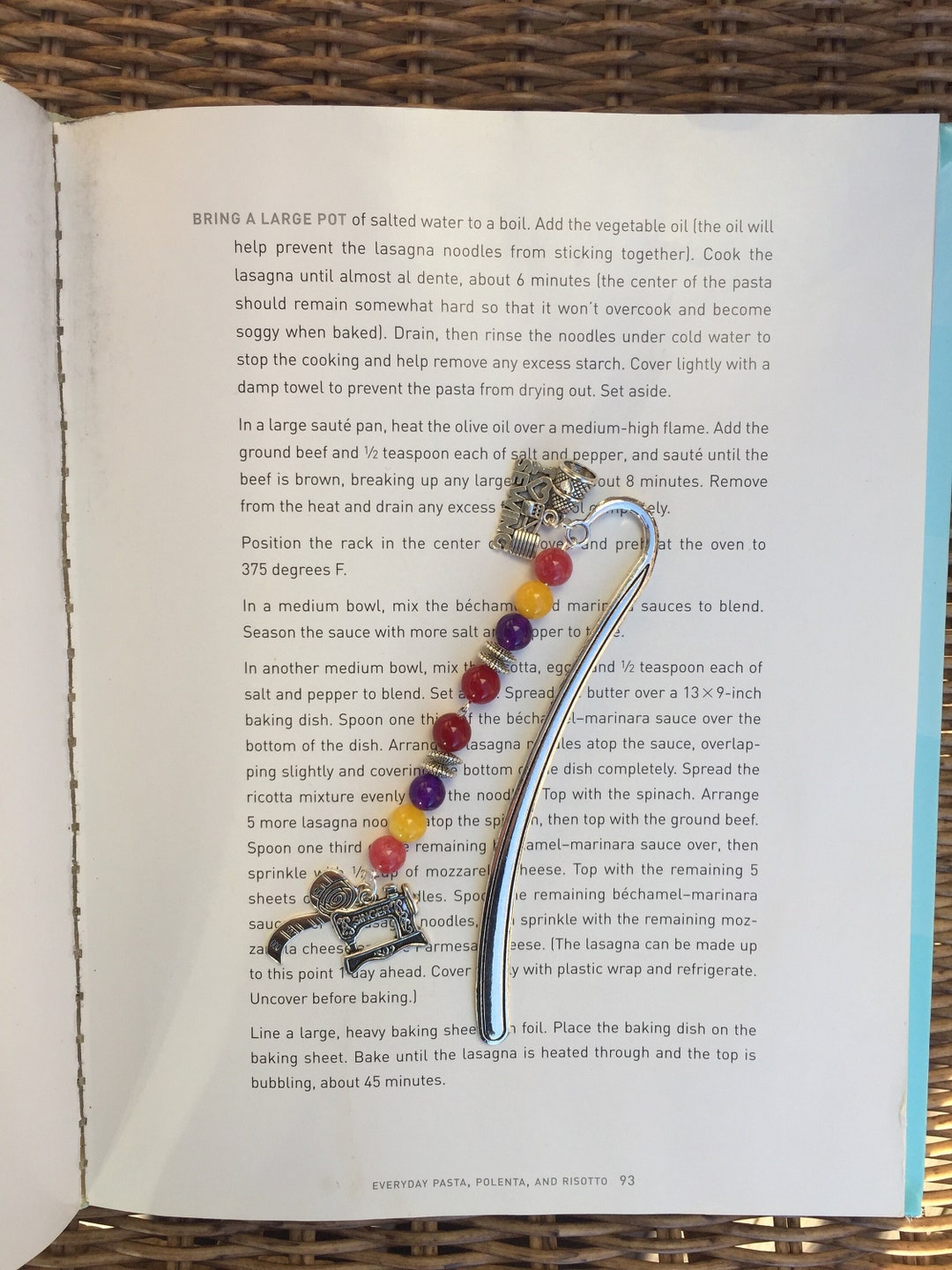 Sewing Bookmark Beaded, Hobbies, I Love Sewing, Needle and Thread ...