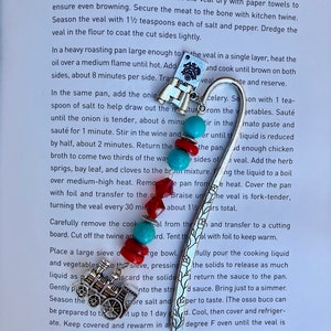Travel Bookmark Beaded, Adventure, around the World, Teacher Gift, Book ...
