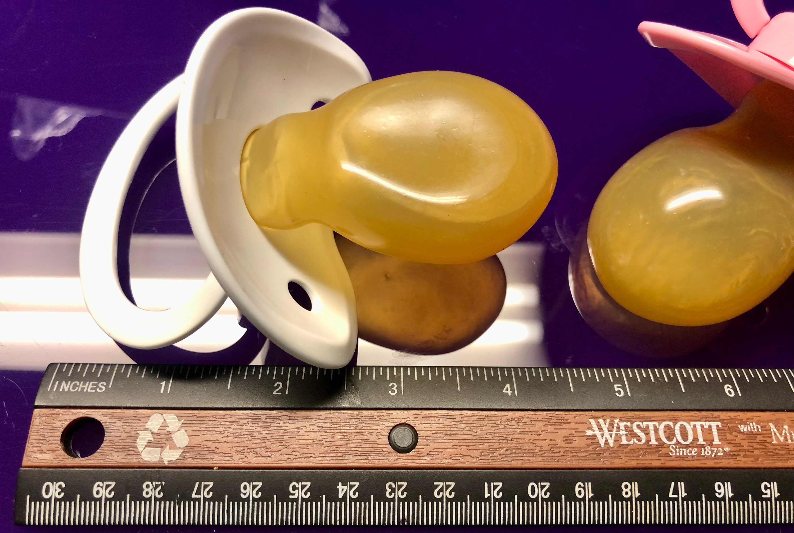 Engraved XXL Size 12 Latex ABDL Pacifier Adult Binki - Etsy