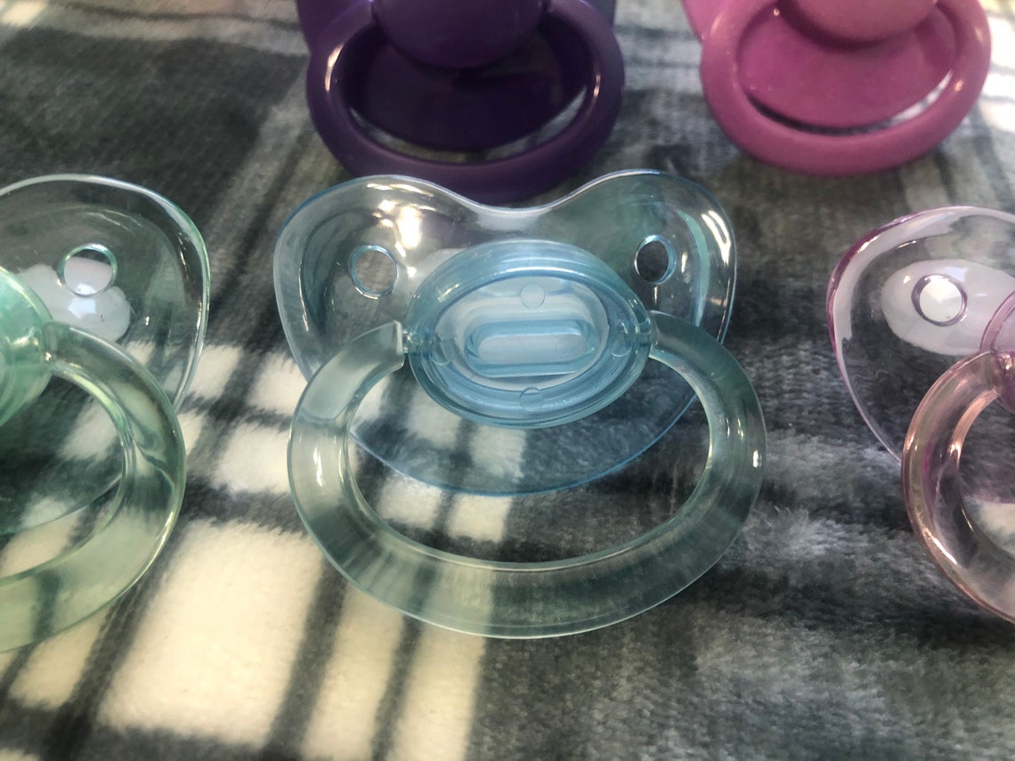 Personalized ABDL Pacifier Adult Binki Littles Laser | Etsy