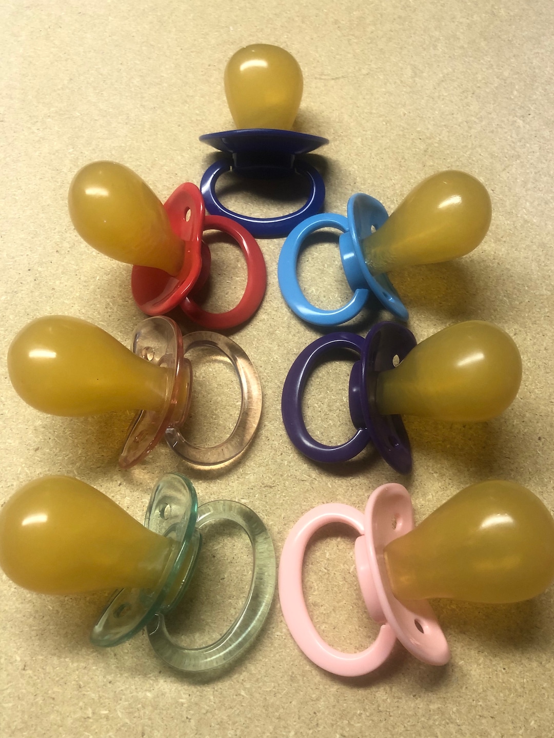 Mega-size Engraved German Latex Ortho Pacifier - Ultimate Adult Binky ...