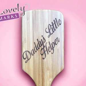 Personalized Bamboo Hairbrush Paddle - Adult ABDL BDSM Spanking Paddle ...