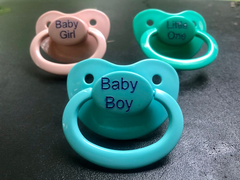 Personalized ABDL Pacifier Adult Binki Littles Laser - Etsy UK