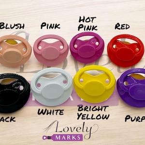 Engraved XXL Size 10 Latex ABDL Pacifier - Adult Orthodontic Binki ...