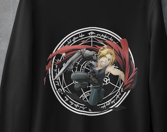 Fullmetal Alchemist Sweatshirt Fullmetal Alchemist - Etsy
