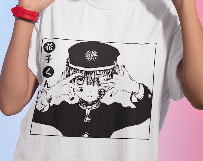 Hanako Kun T-shirt, Yugi Amane, Jibaku Shounen Tee, Toilet Bound ...