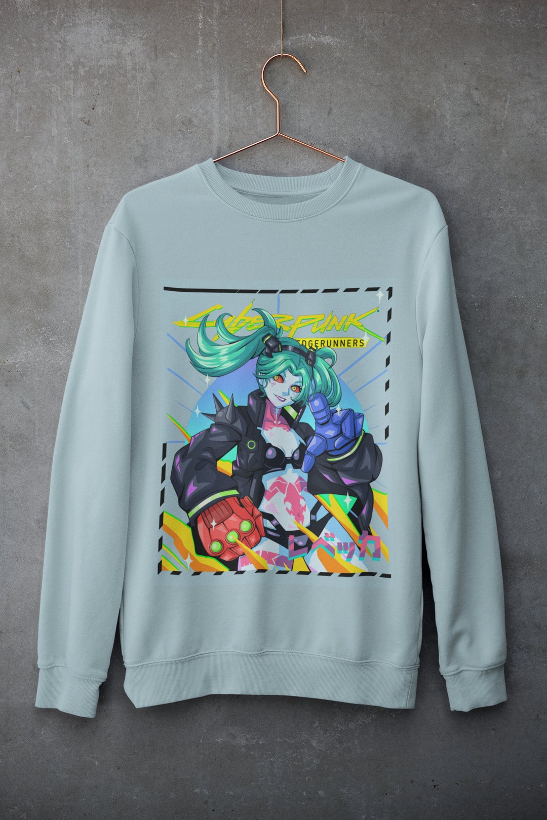 Cyberpunk Edgerunners Shirt Edge Runners DAVID & LUCY Neon - Etsy