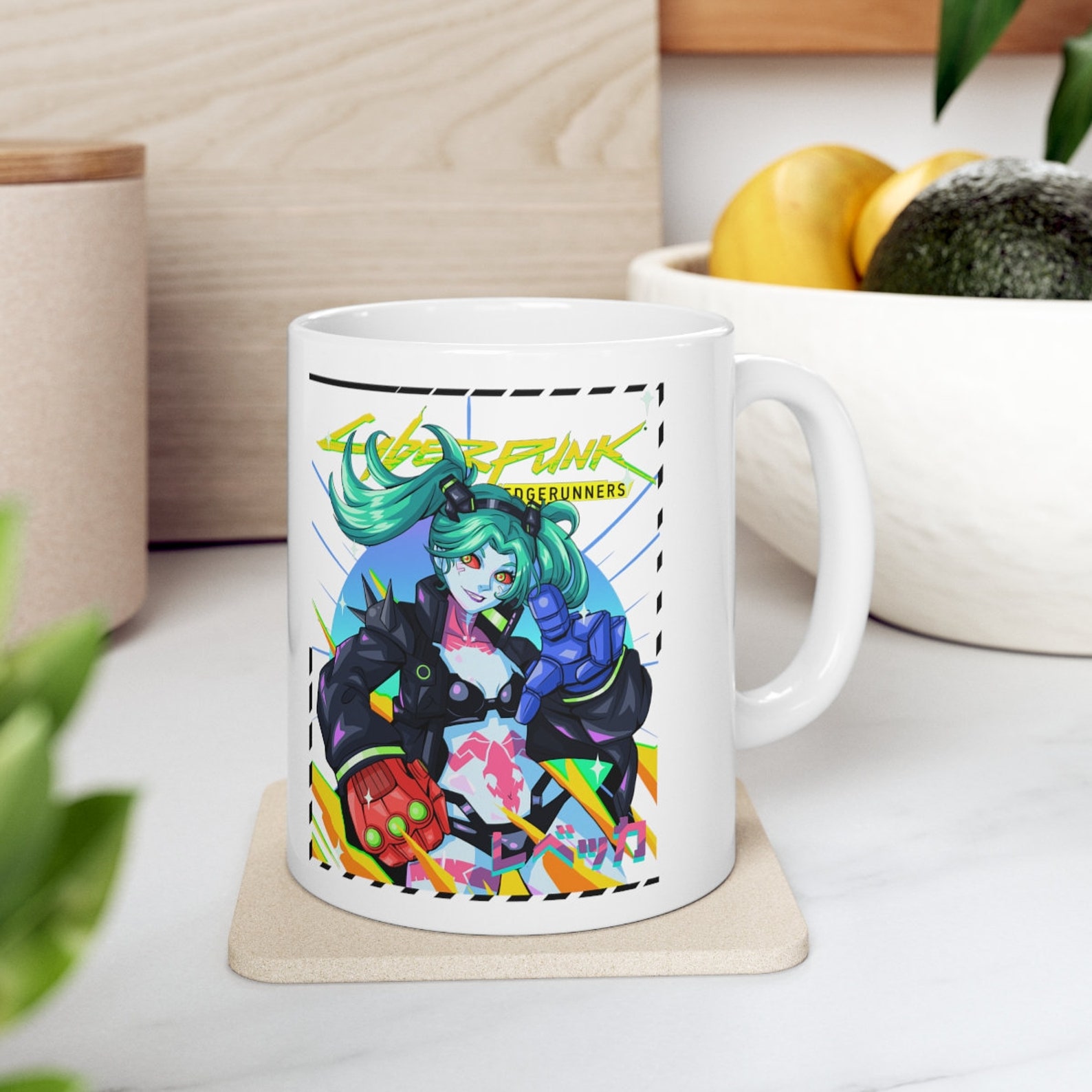Cyberpunk Edgerunners Mug Edge Runners DAVID & LUCY Neon Mug - Etsy