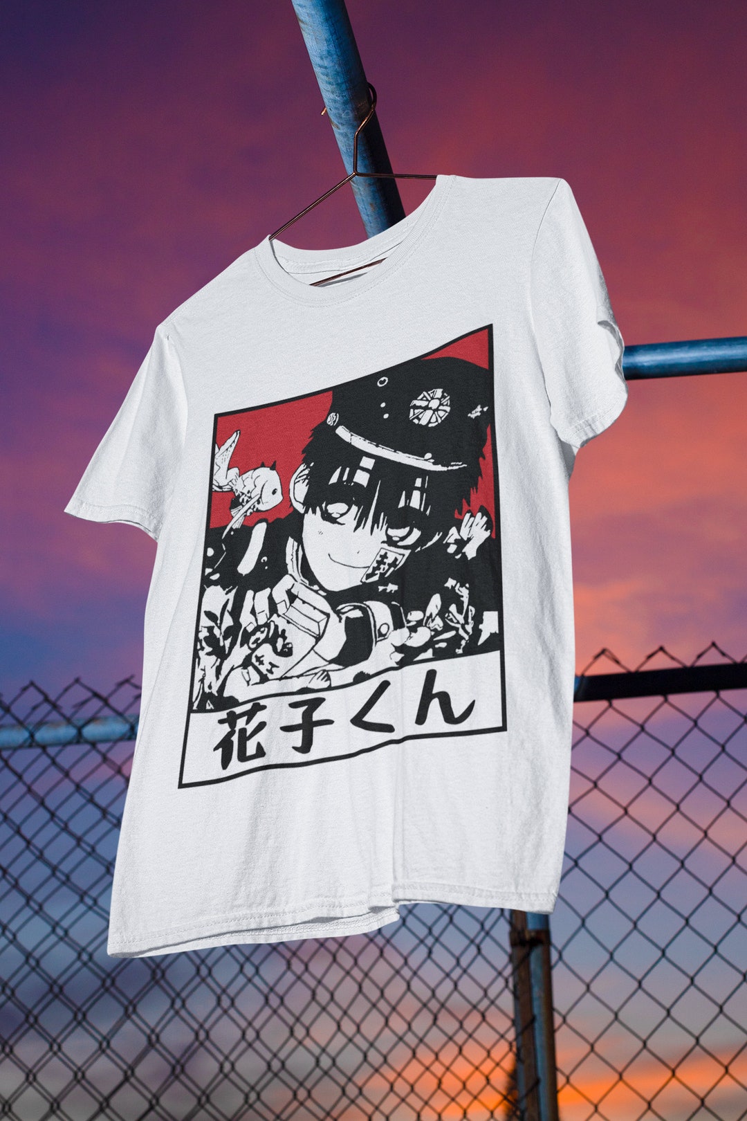 Unisex Hanako Kun T-shirt, Yugi Amane, Jibaku Shounen Tee, Toilet Bound ...