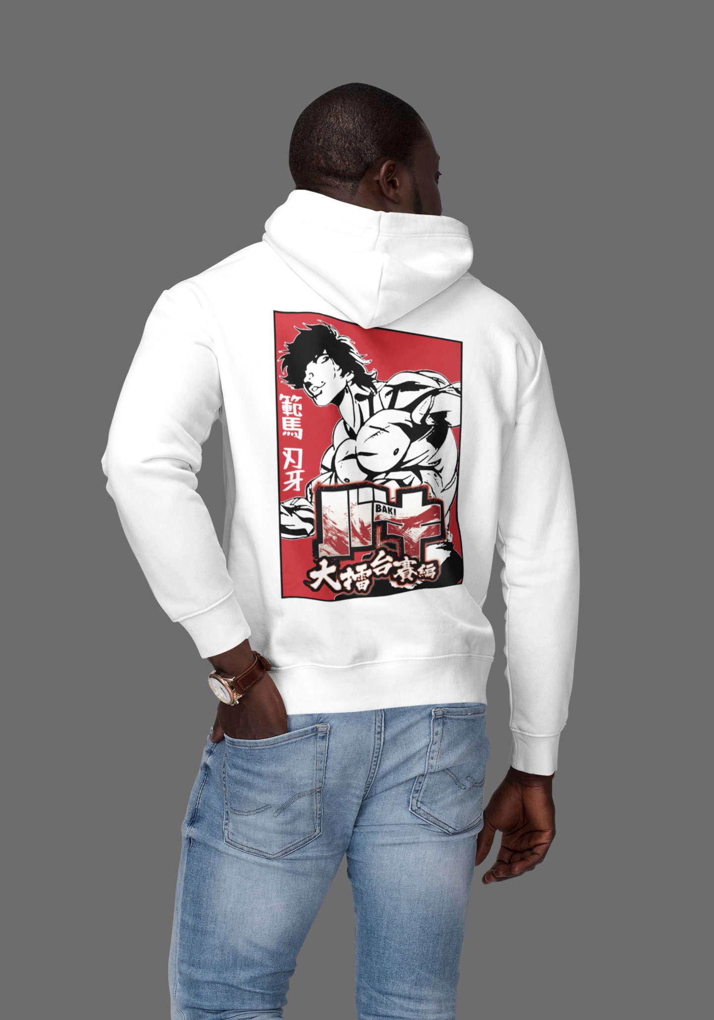 JACK HANMA Hoodie, Baki Hanma Series Anime Hoodie,baki the JACK HANMA Hoodie, Baki Hanma Series Anime Hoodie,baki the
