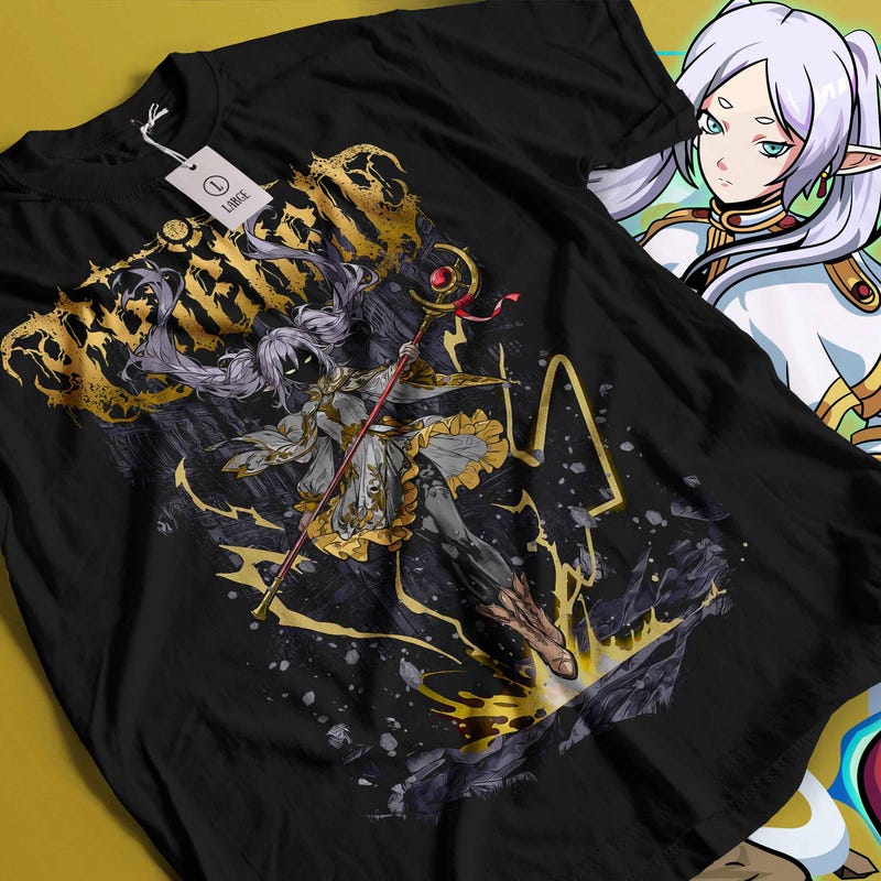 Anime Frieren T Shirt - Etsy