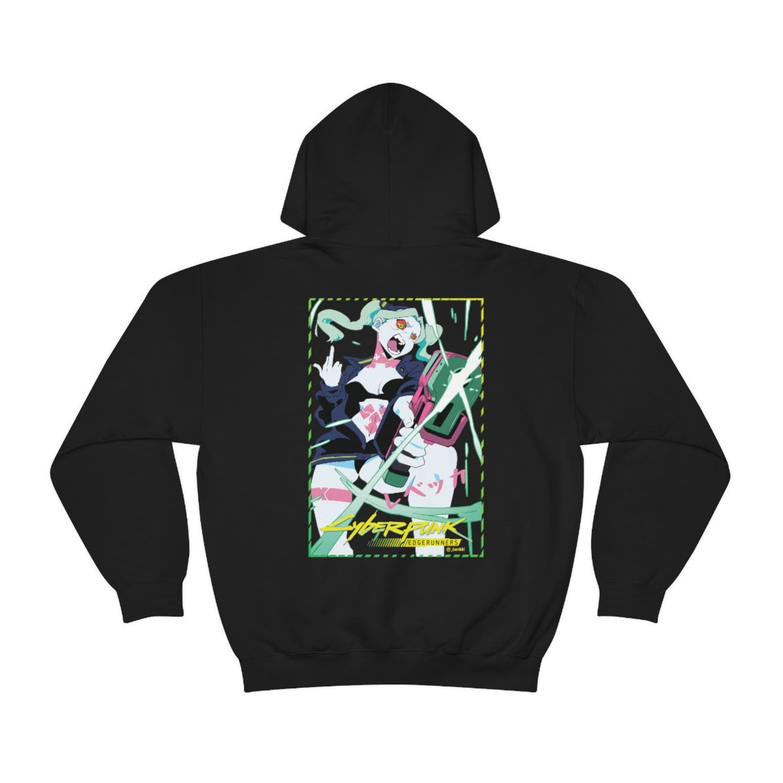 Cyberpunk Edgerunners Hoodie, Edge Runners DAVID & LUCY Neon Shirt ...