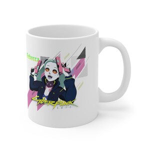 Cyberpunk Edgerunners Mug, Edge Runners DAVID & LUCY Neon Mug ...