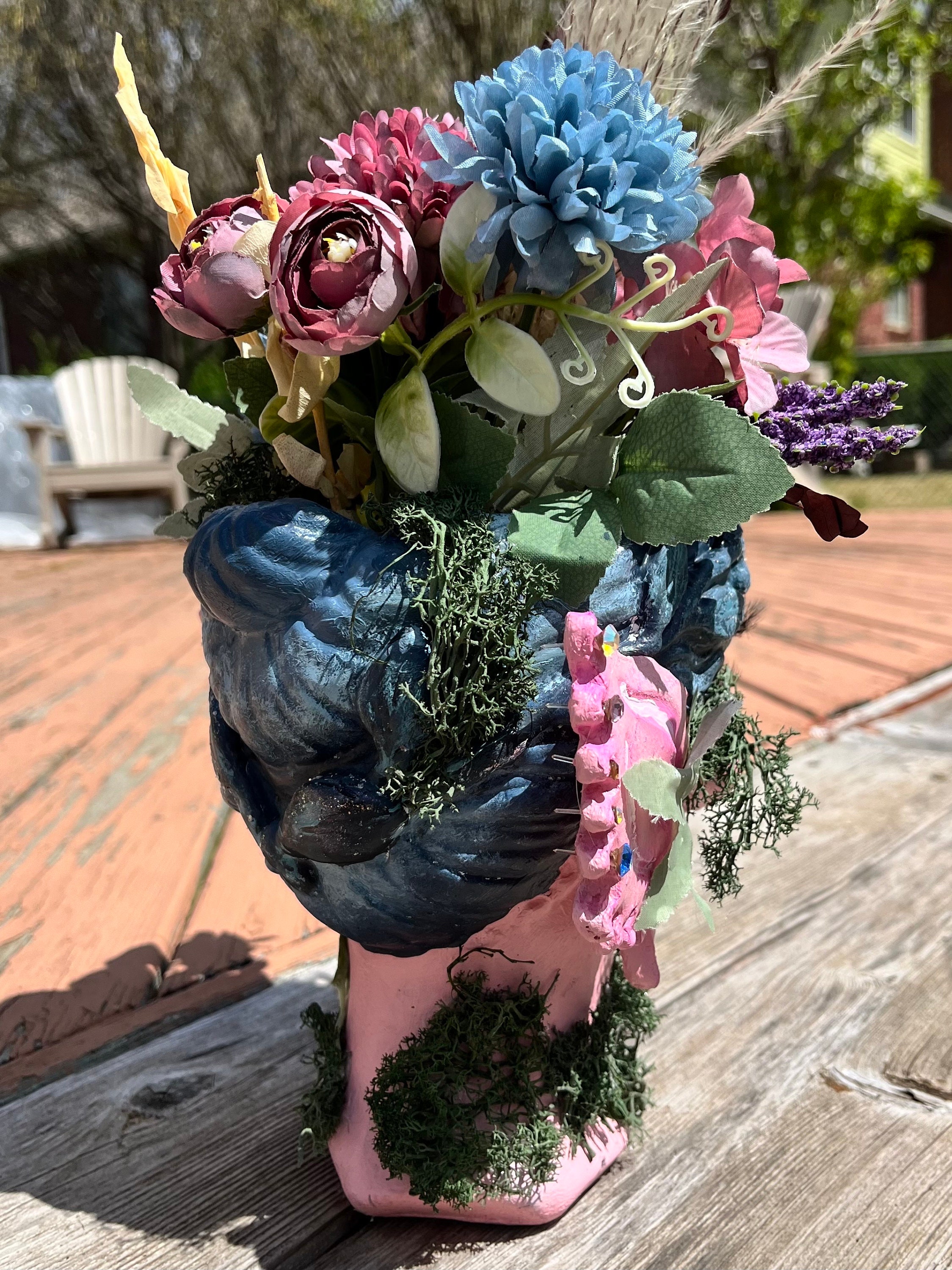 Portals Flower Pot Sculpture - Etsy