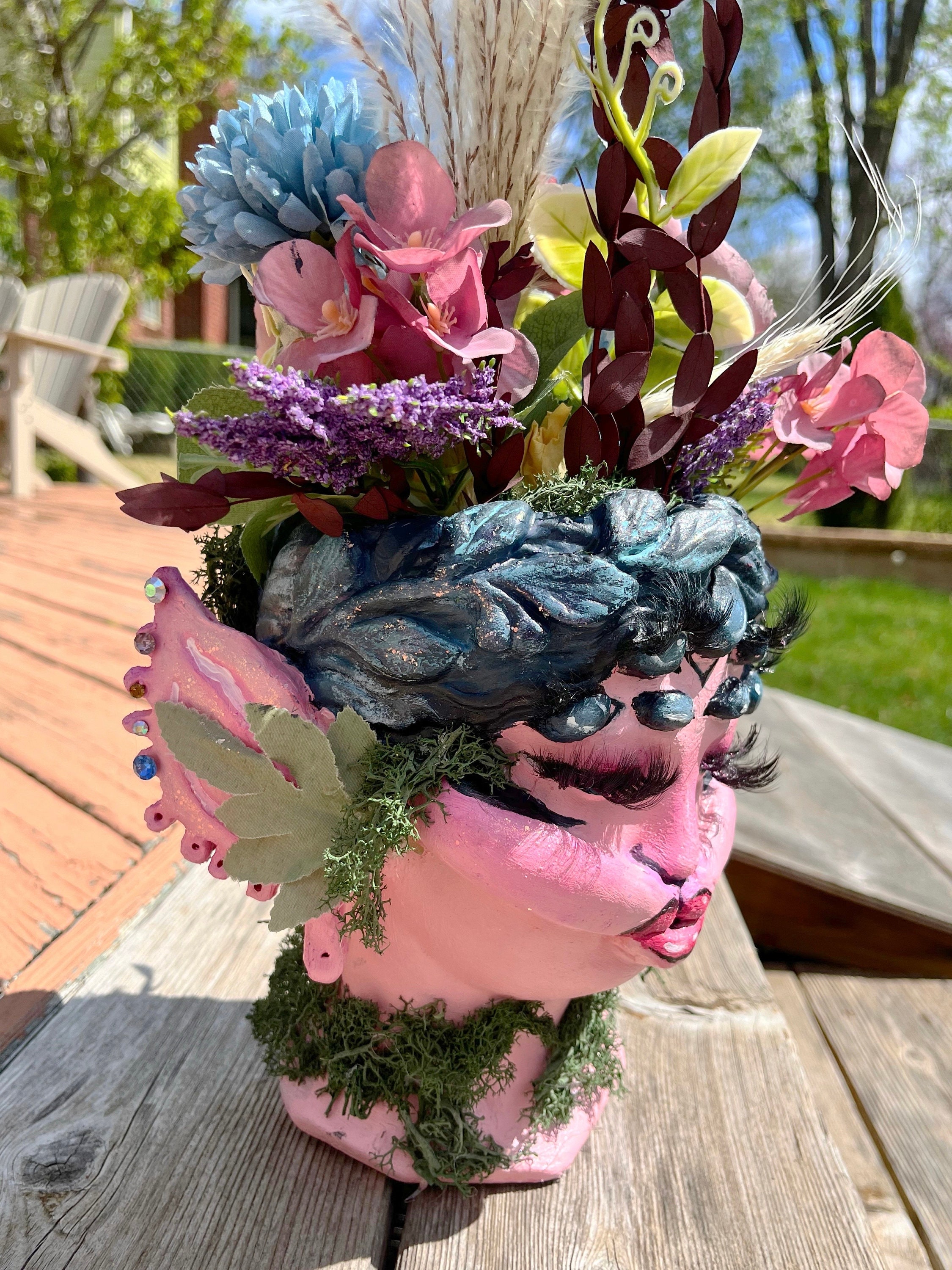 Portals Flower Pot Sculpture - Etsy