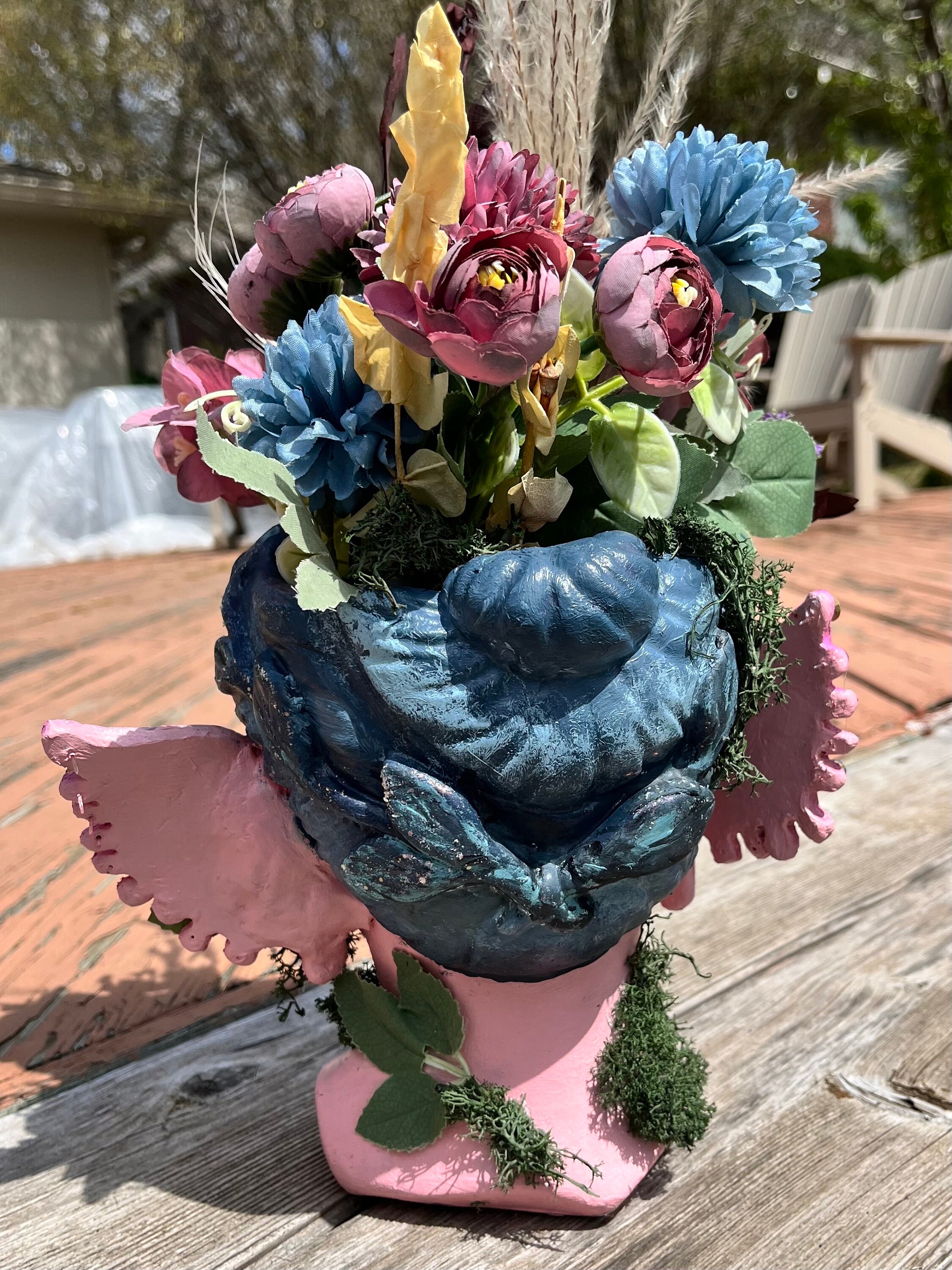 Portals Flower Pot Sculpture - Etsy