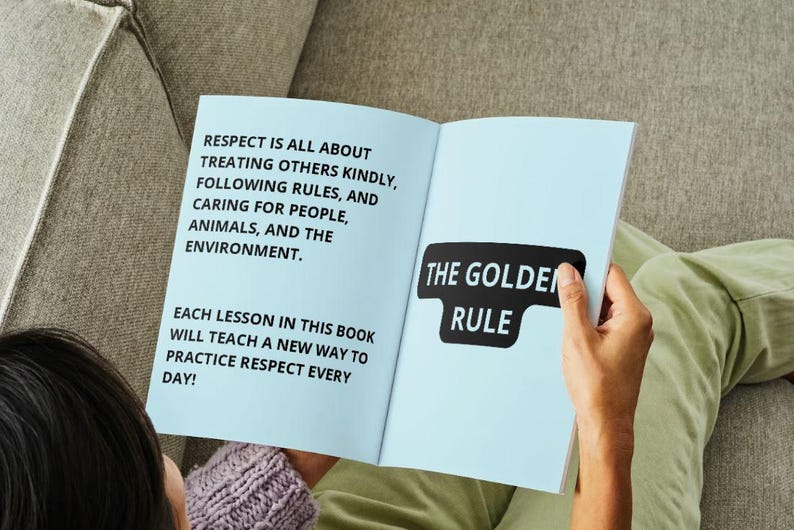 Respect Flashcards Daily Lessons Kids Kindness Manners & Positive ...