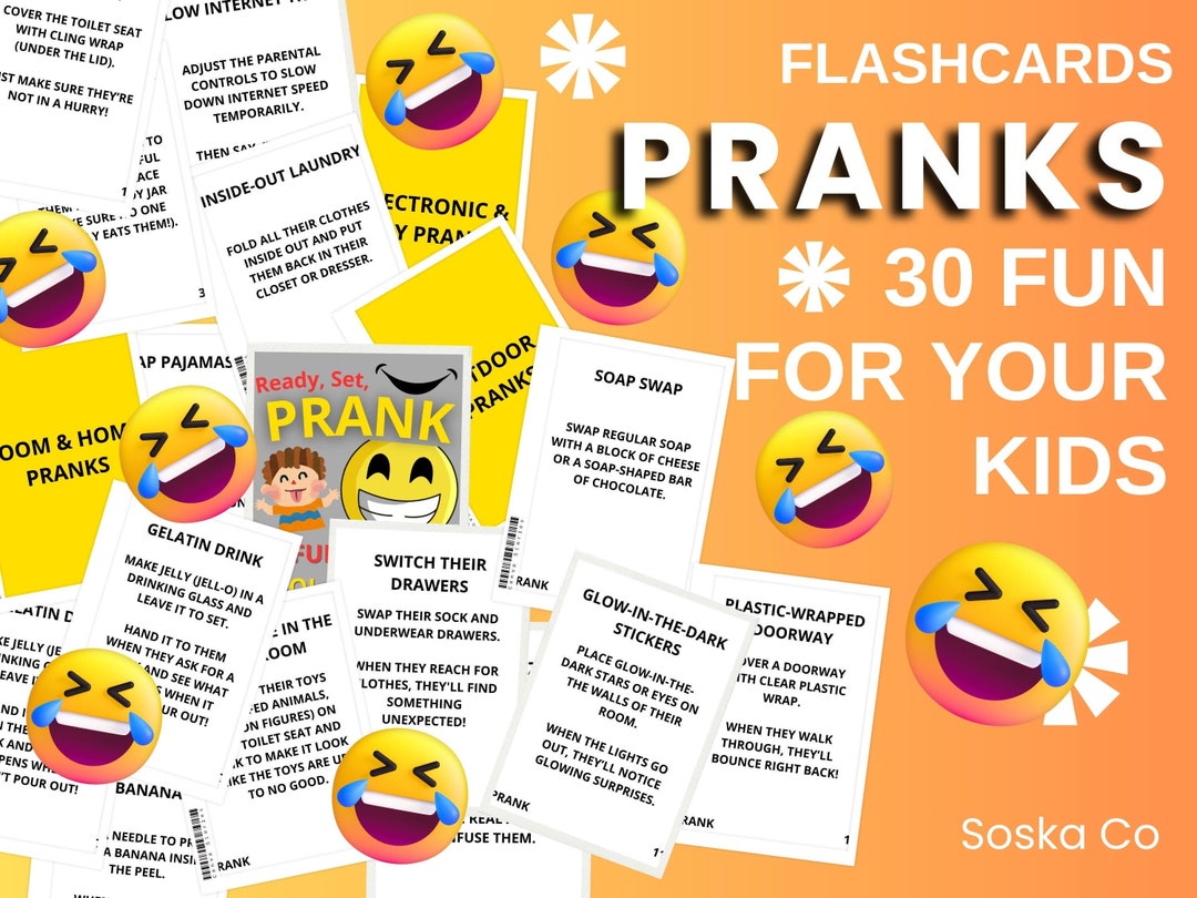 30 Pranks for Kids, Fun and Easy Harmless Ideas to Make Your Children ...