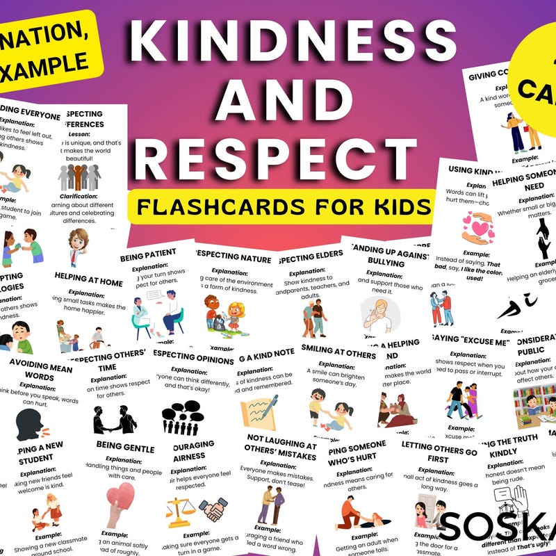Kindness Cards for Kids - Etsy