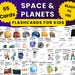 Solar System Flashcards and Planet Posters | Printable Maps or Sheets ...