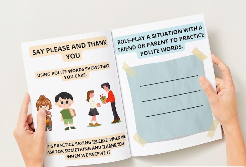 Respect Flashcards Daily Lessons Kids Kindness Manners & Positive ...